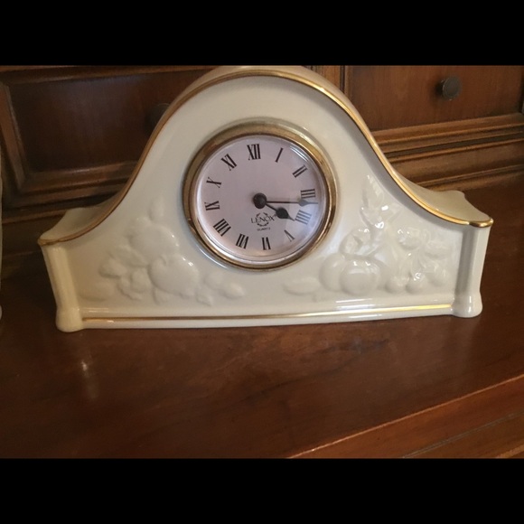 Lenox | Accents | Lenox Fruits Of Life Vase And Table Clock | Poshmark